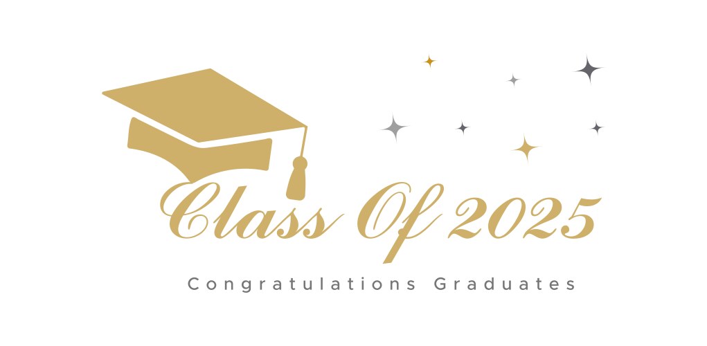 Class of 2025 congratulations graduates academic Vector Image