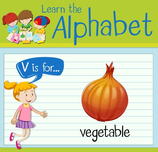 V is for Vegetables Vector Images (16)