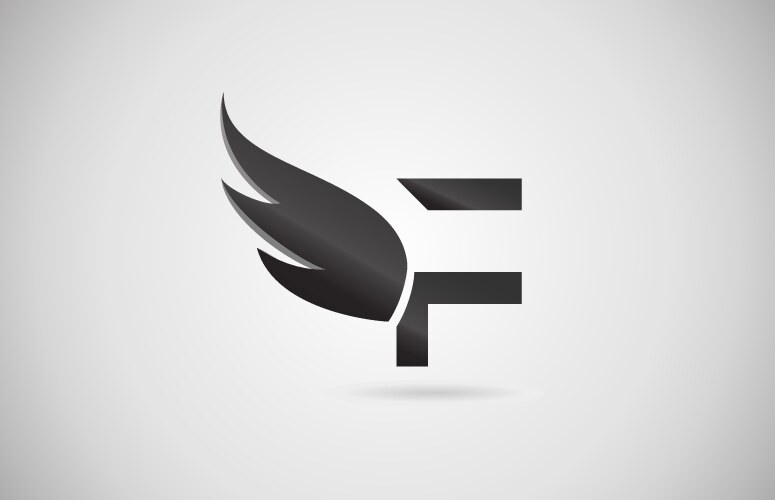 Letter F Wing Logo Vector Images (over 550)