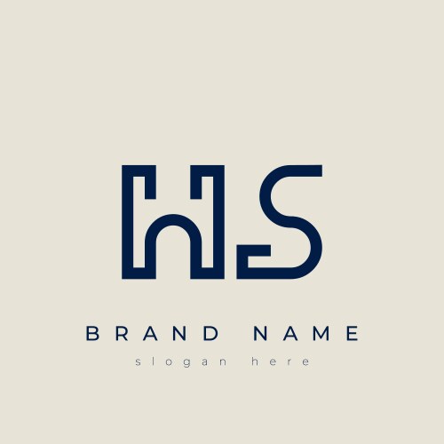 Letter Hs Logo Vector Images (over 2,900)