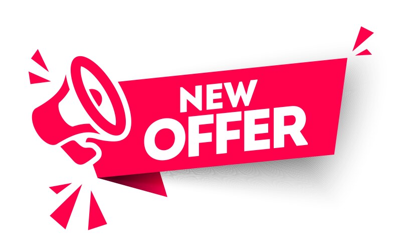 Combo offer banner design Royalty Free Vector Image