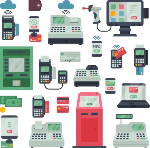 Pos Machine Vector Images (over 8,900)
