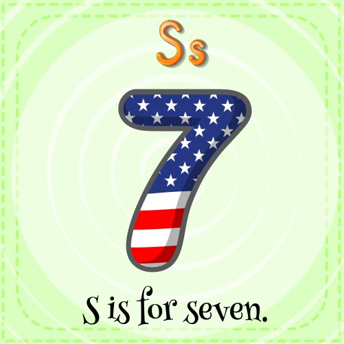 Font design for seven days of the week with kids Vector Image