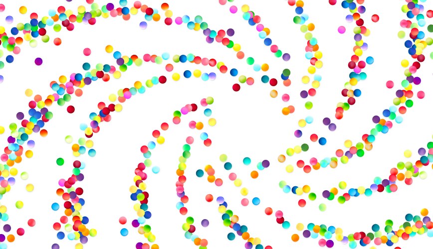 Rainbow Confetti Background Vector Images (over 10,000)
