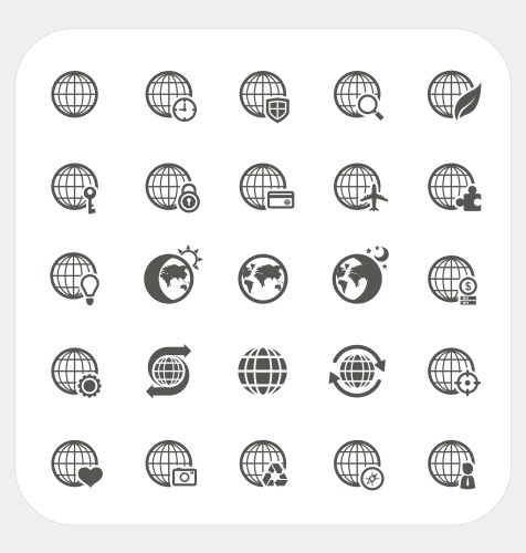 Globe Icons Vector Images (over 360,000)