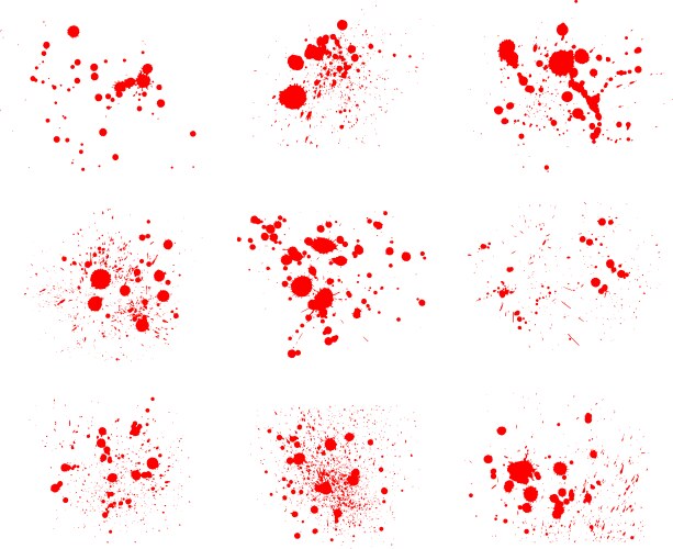 Red Paint Splatter Vector Images (over 14,000)