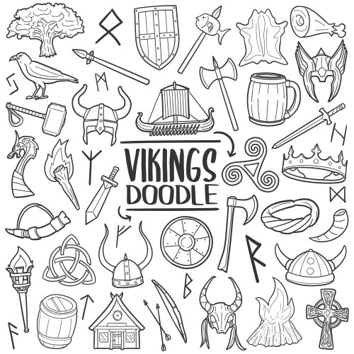 Viking Line Art Vector Images (over 5,100)