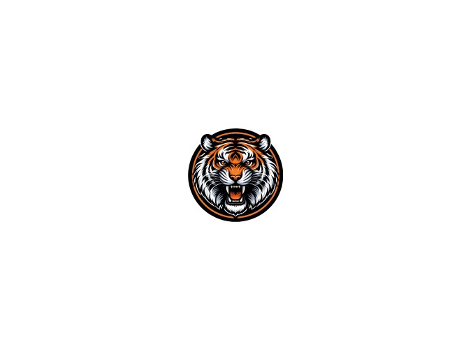 Tiger logo png Royalty Free Vector Image - VectorStock