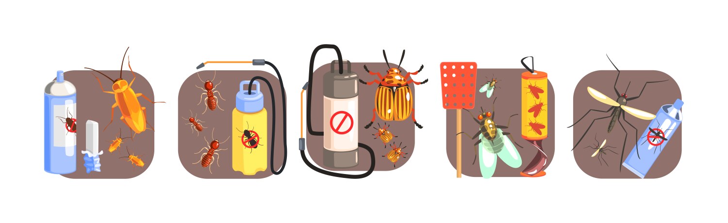 Insect control and parasite extermination chemical