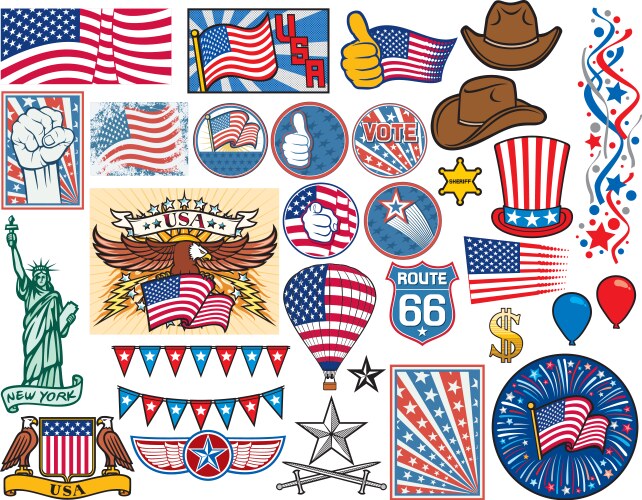 USA Flag Vector Images (over 180,000)