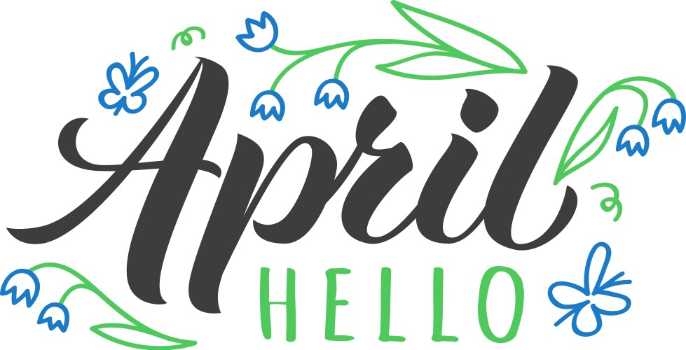 April Lettering Vector Images (over 11,000)