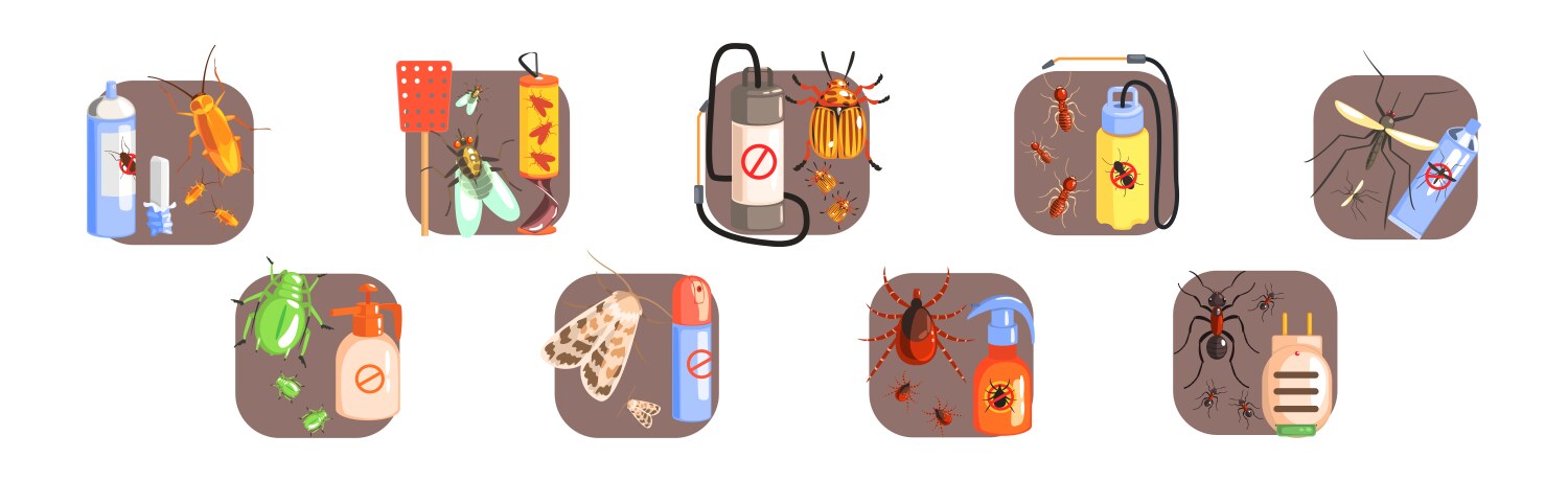 Insect control and parasite extermination chemical