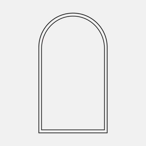 Set of arches architectural detail Royalty Free Vector Image