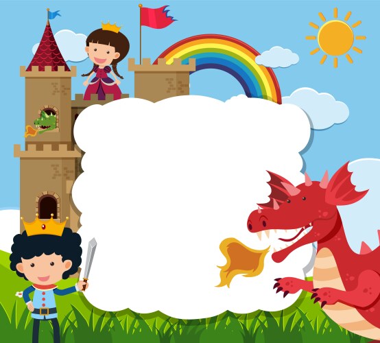 Princess and prince set Royalty Free Vector Image