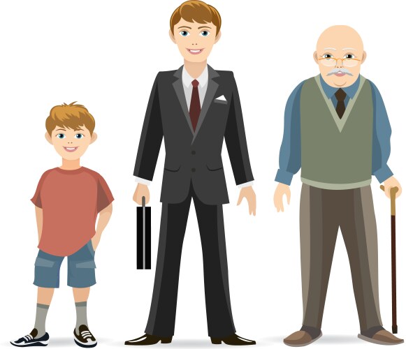 Man evolution Royalty Free Vector Image - VectorStock