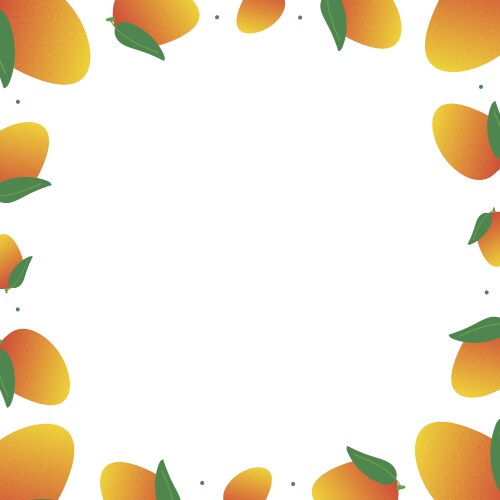 Mango border Vector Images & Graphics for Commercial Use | VectorStock