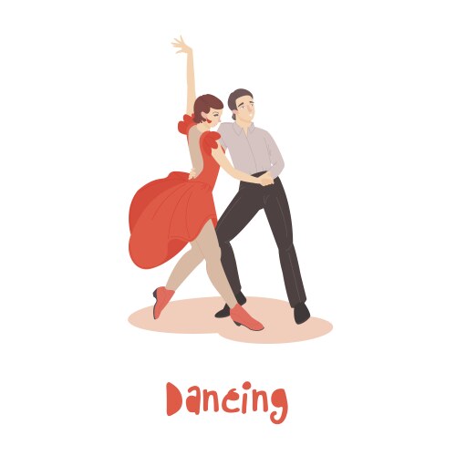 Ballroom dancing Royalty Free Vector Image - VectorStock