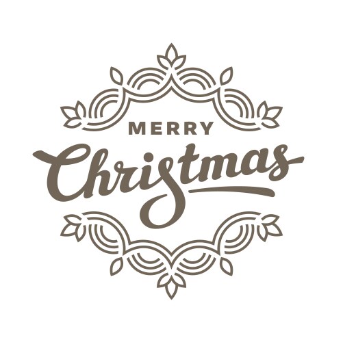 Merry Christmas Script Font Gold Vector Images (over 1,700)