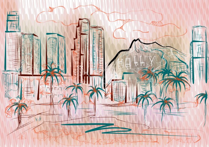 Los Angeles Vector Images (over 3,900)