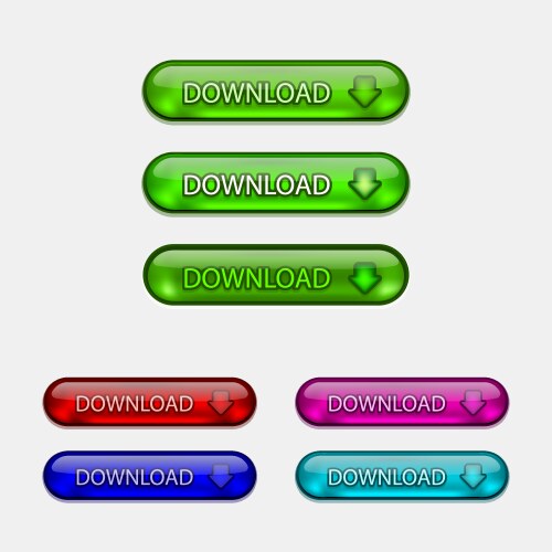 Download now buttons Royalty Free Vector Image