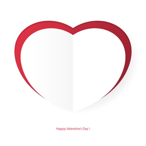 Heart shape symbol of love for greeting Royalty Free Vector