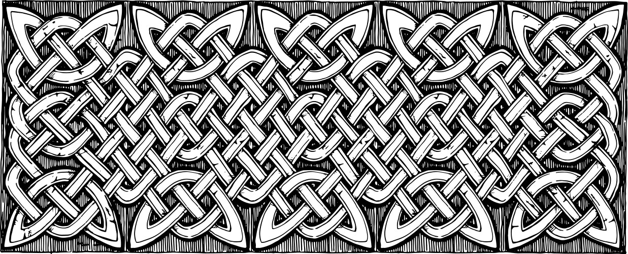 Traditional celtic pattern Royalty Free Vector Image