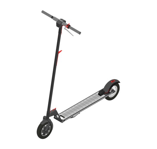Realistic an electric scooter Royalty Free Vector Image