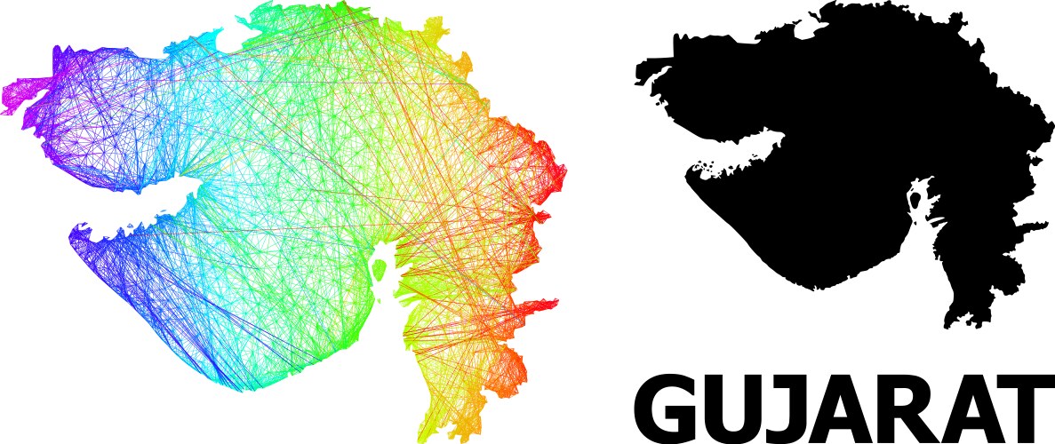 Gujarat Map Vector Images (over 460)