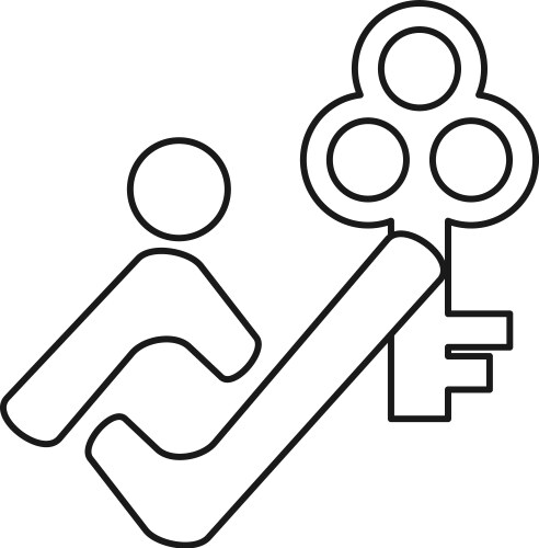 Brain checklist commitment teamwork together Vector Image