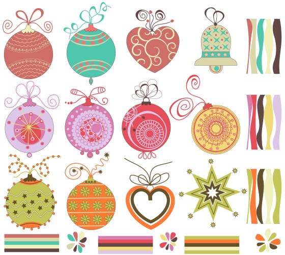 Ball Christmas Ornament Shape Vector Images (over 13,000)