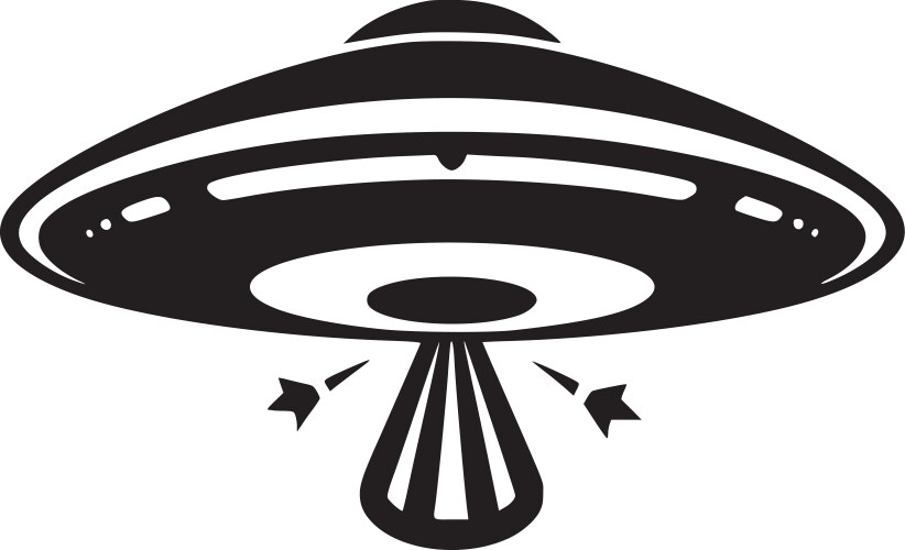 Ufo Black and White Vector Images (over 18,000)