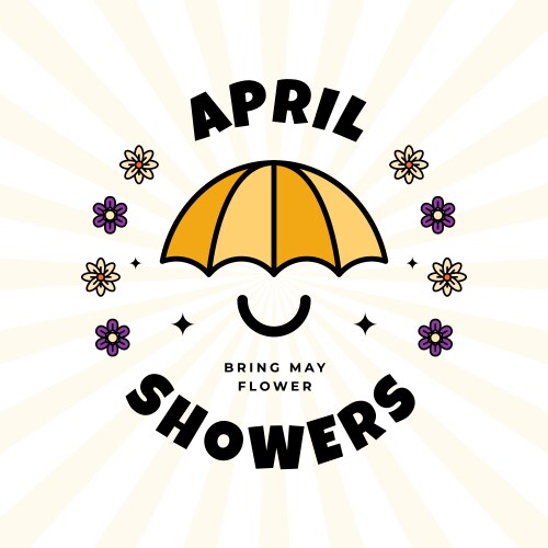 April Showers Vector Images (over 230)