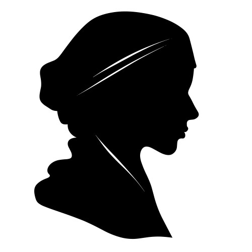 Female Side Silhouette Vector Images (over 4,100)
