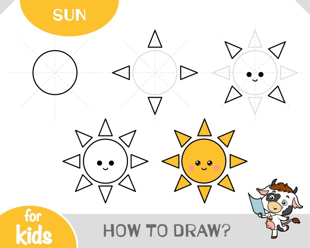 Sun Coloring Book Vector Images (over 5,300)