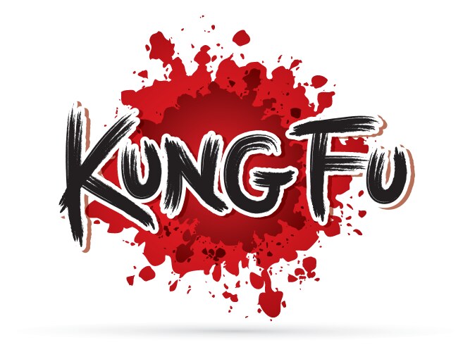 Muay thai text font Royalty Free Vector Image - VectorStock