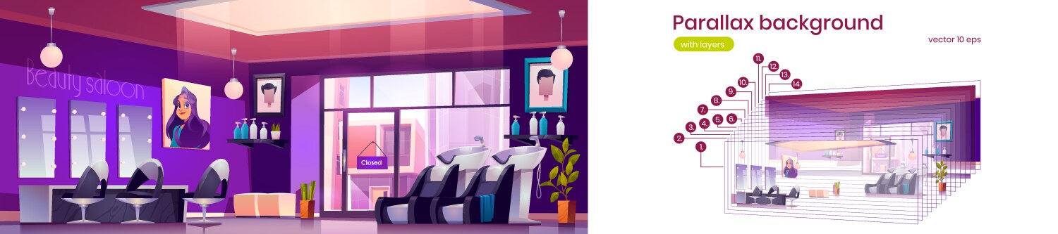 Hair Salon Background Vector Images (over 39,000)