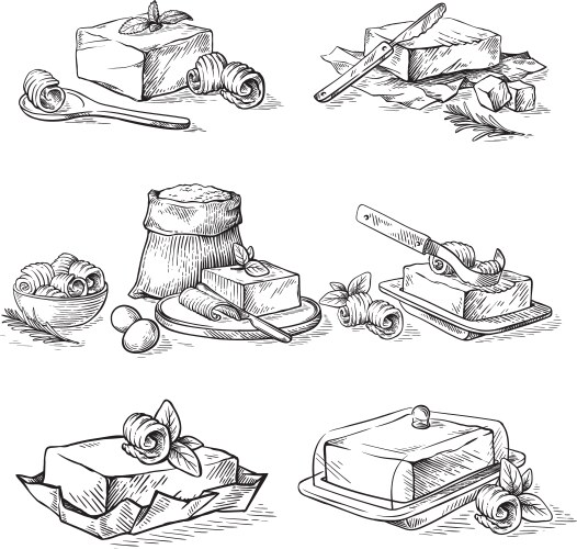 Butter Drawing Vector Images (over 5,100)