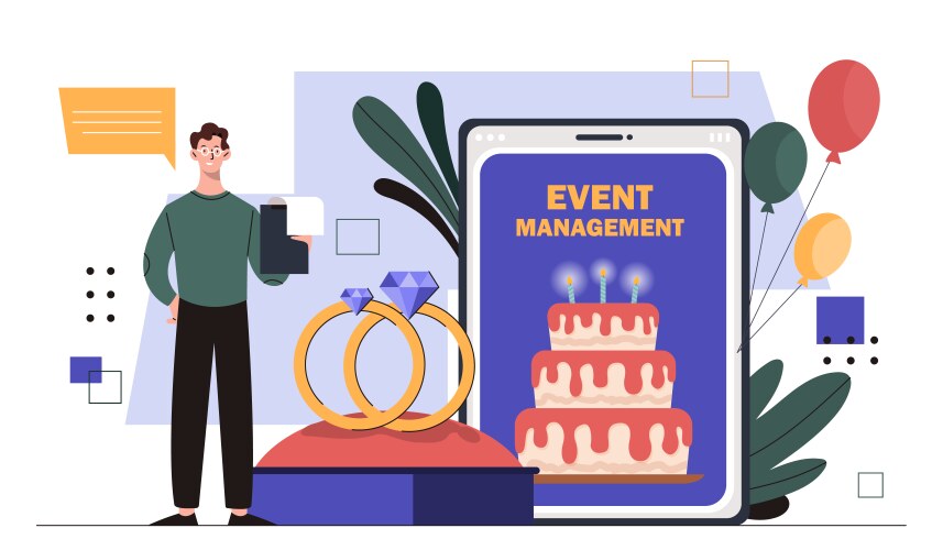 Delivery schedule concept Royalty Free Vector Image