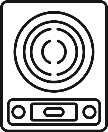 Induction Cooker Logo Induction Icon Photos And Images & Pictures