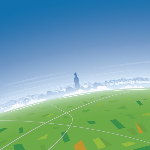 City Aerial View Vector Images (over 6,200)