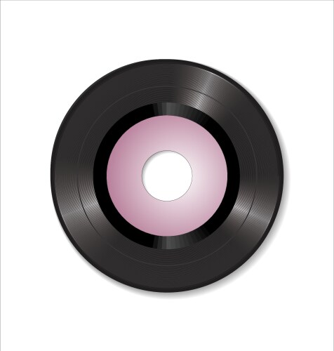Retro 45 rpm record labels Royalty Free Vector Image