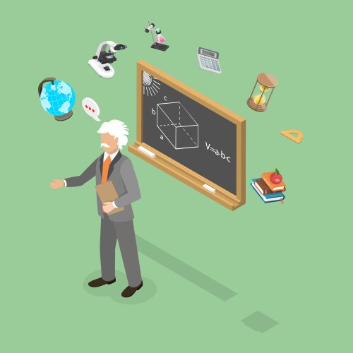Classroom Isometric Vector Images (over 3,600)