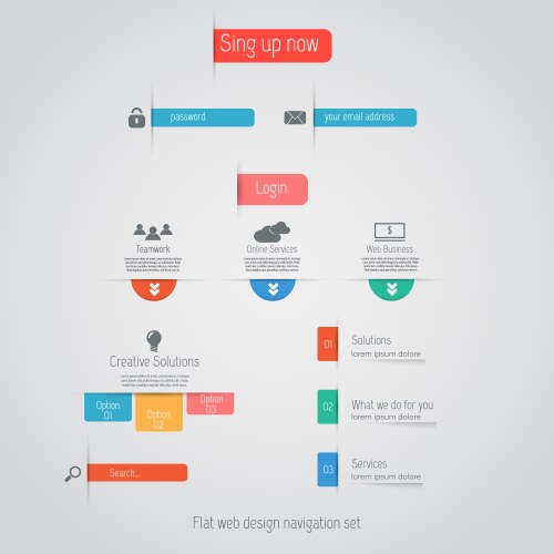 Web calendar Royalty Free Vector Image - VectorStock