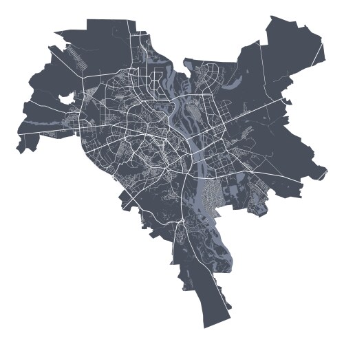 Kiev Map City Vector Images (over 450)