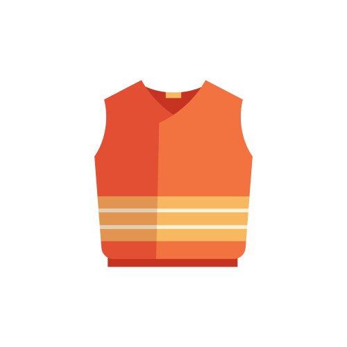 Safety jacket Royalty Free Vector Image - VectorStock