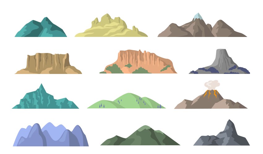 Cartoon Mountains Vector Images (over 80,000)
