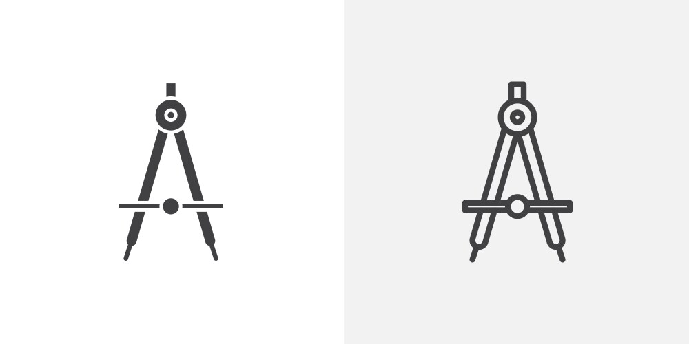 Line Drawing Compass Vector Images (over 7,300)