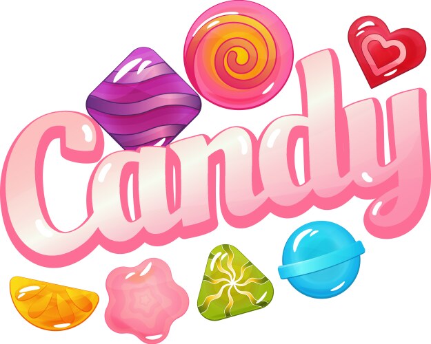 Candy set Royalty Free Vector Image - VectorStock