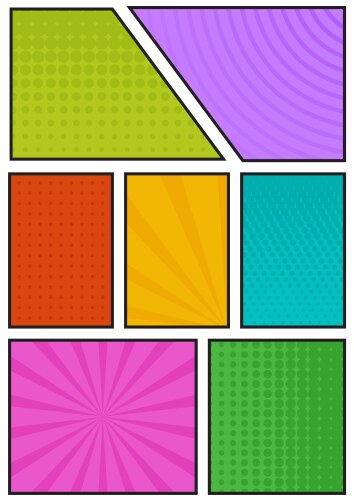 Comic Strip Panels Vector Images (52)