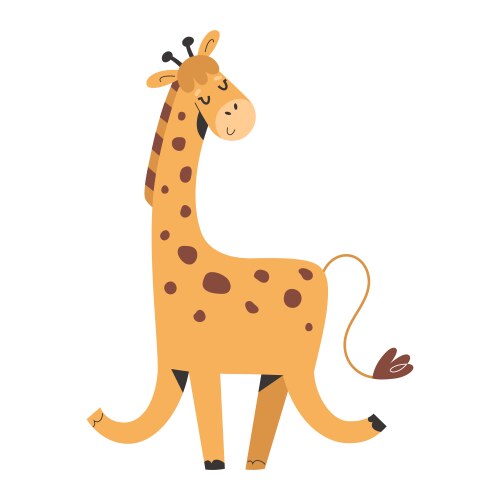 Cartoon Giraffe Dancing Vector Images (over 130)